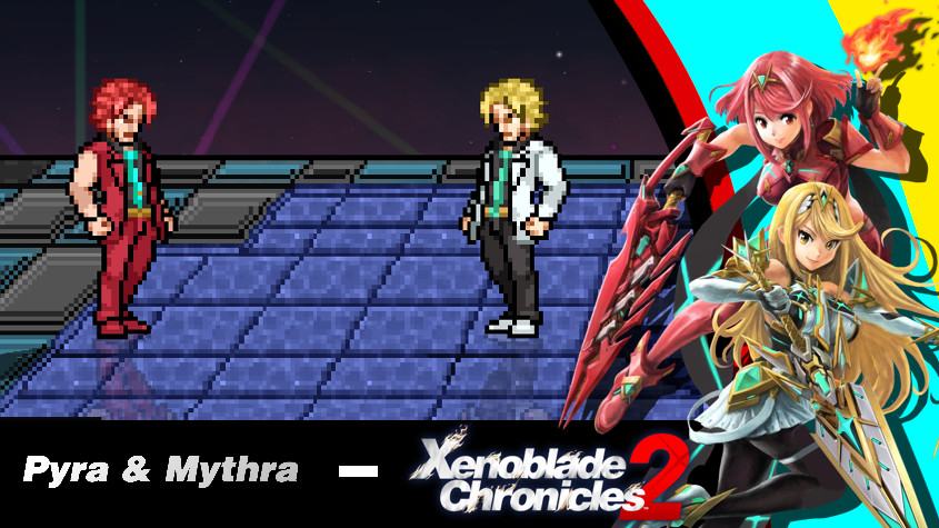Pyra & Mythra - Skin For Yoshikage Kira Mod for Super Smash Bros ...