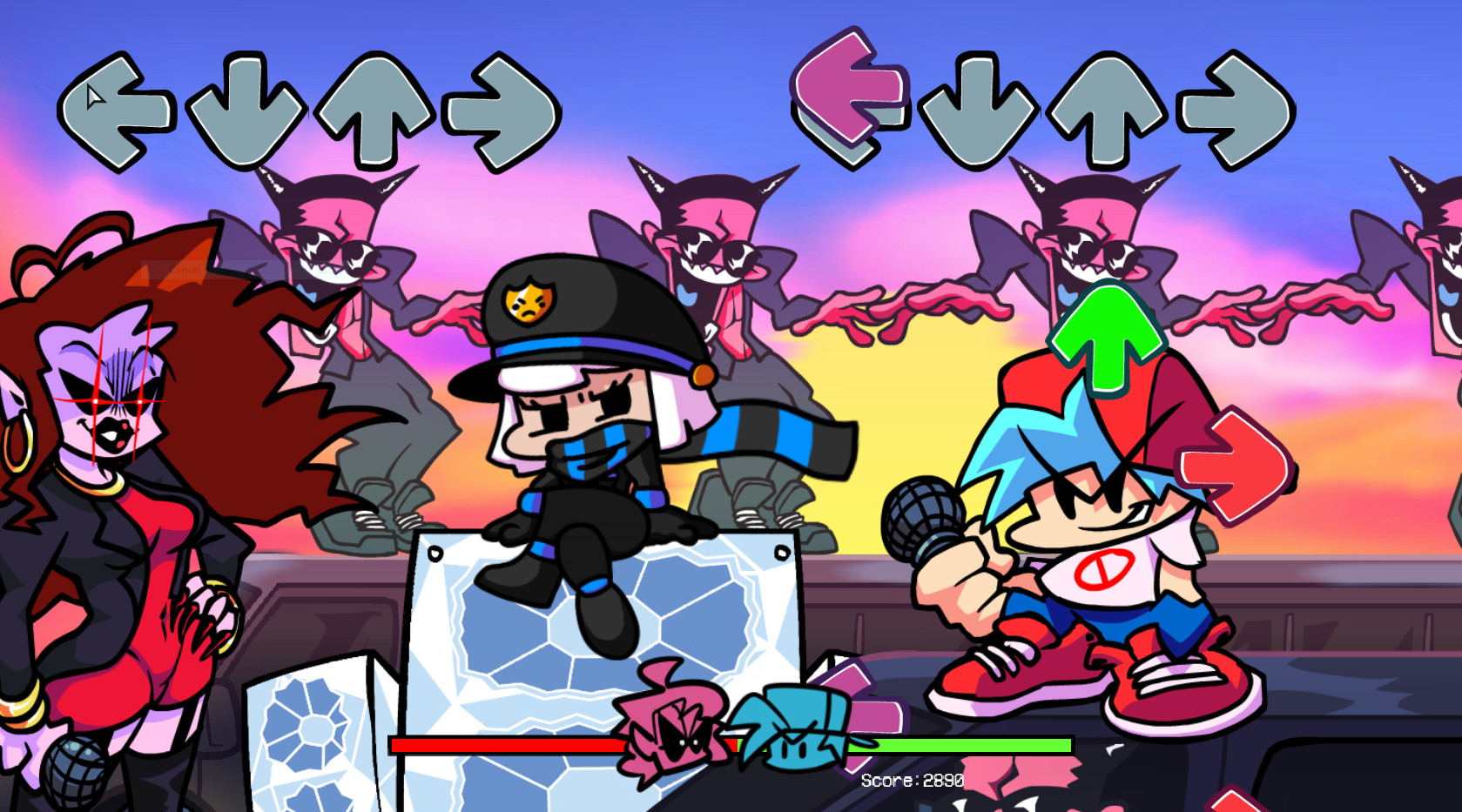 Holly's GF Skin! Mod for Friday Night Funkin' | FNF Mods