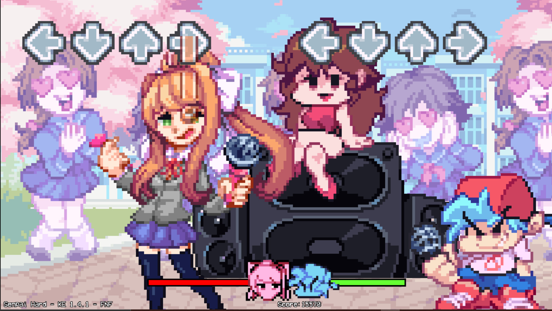 High School Conflict RECHARTED Mod for Friday Night Funkin' | FNF Mods