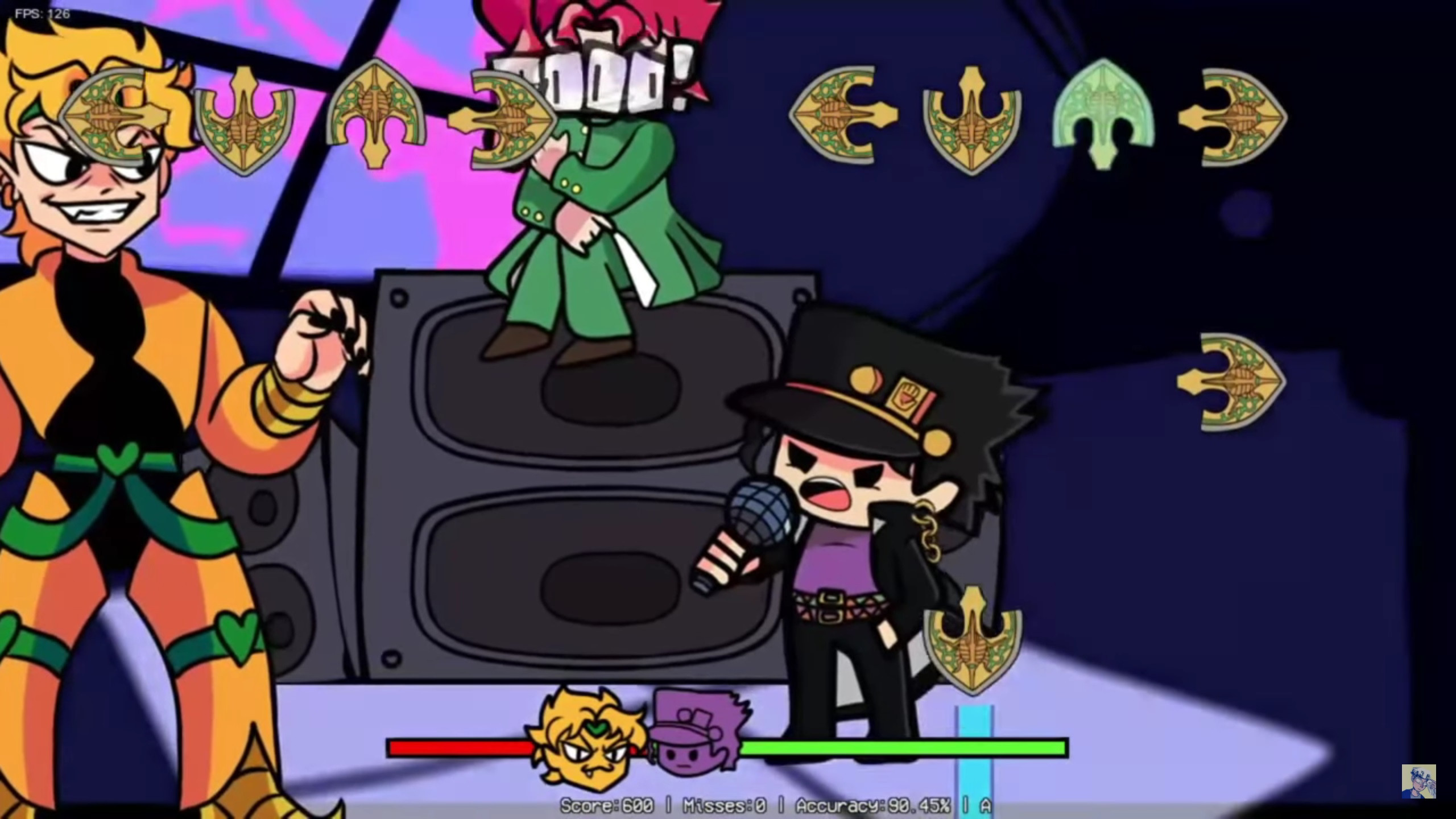 FNF| Kakyoin Noriaki (JJBA) as Girlfriend Mod Mod for Friday Night ...