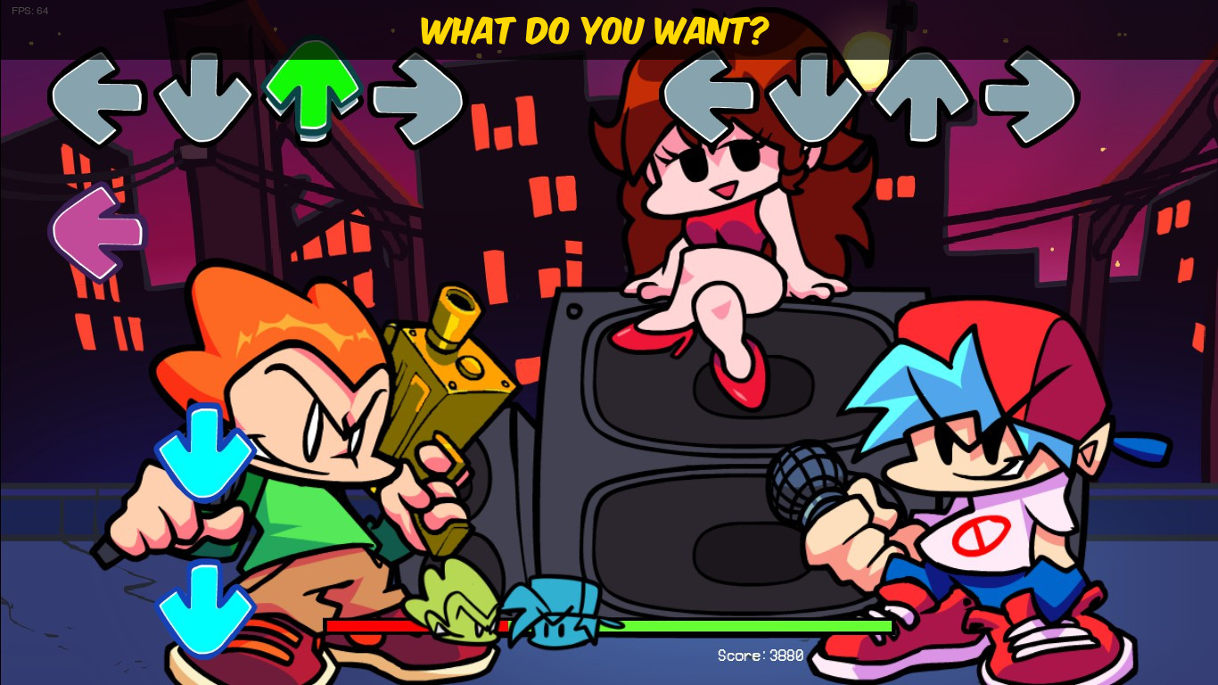 FNF Pico Yellow Weapon Mod for Friday Night Funkin' | FNF Mods