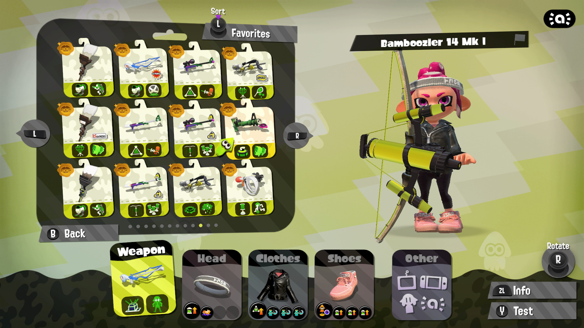 Splatoon 3 Bow in Splatoon 2! Mod for Splatoon 2 | Splatoon 2 Mods