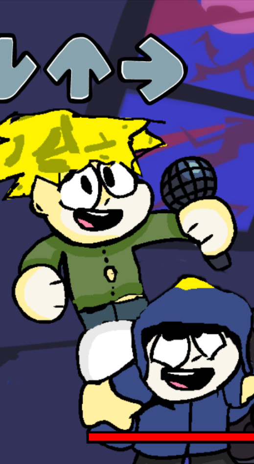 Tweek and craig over skid and pump Mod for Friday Night Funkin' | FNF Mods