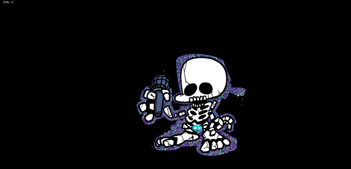 Blood Friends AU Skin Mod Mod for Friday Night Funkin' | FNF Mods