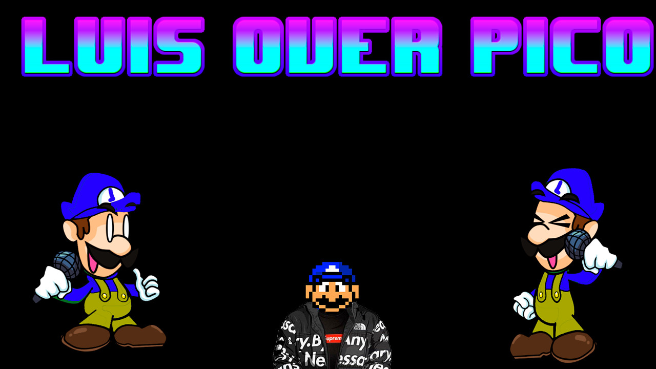Luis Over Pico Mod for Friday Night Funkin' | FNF Mods