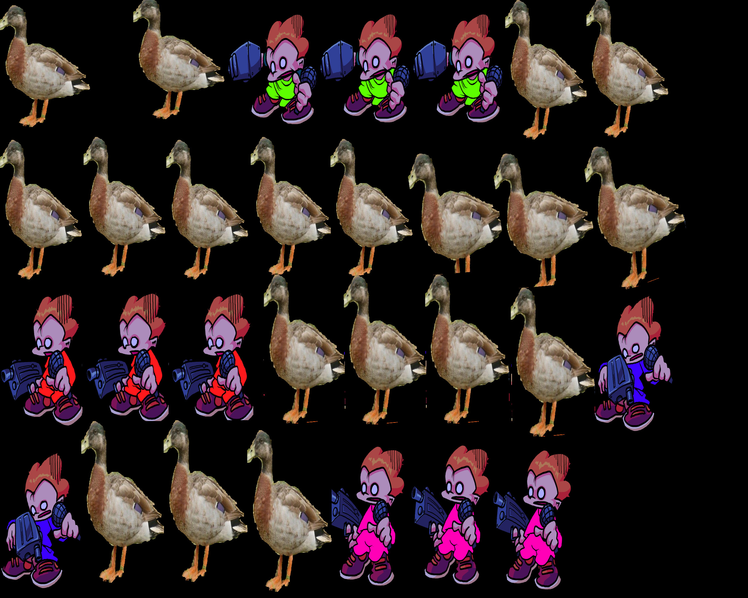 Chicken and duck [Friday Night Funkin'] [Mods]