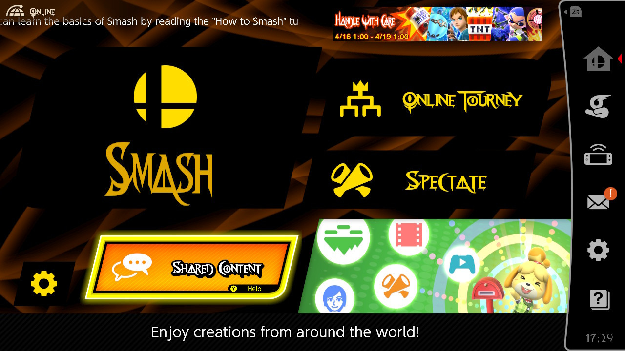 Dark Transparent Menu (Omega Mode) [Super Smash Bros. Ultimate] [Mods]