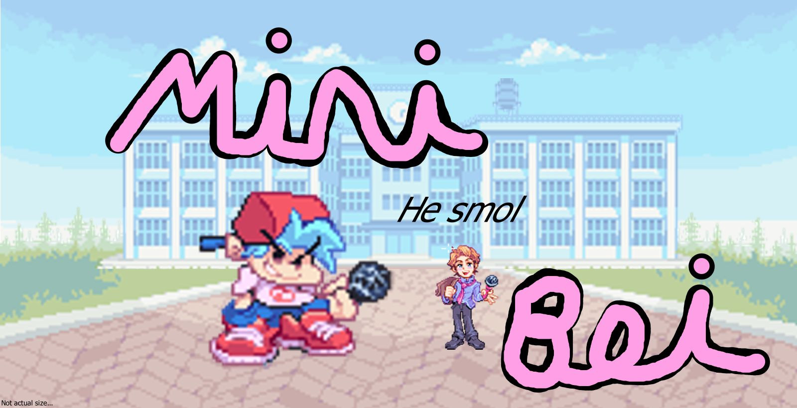 Smol Senpai Mod for Friday Night Funkin' | FNF Mods