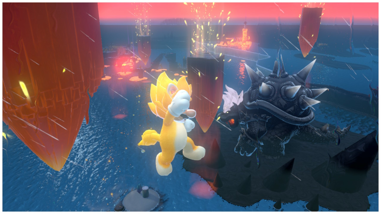 Bowser's Fury Floor Is Lava Mod for Super Mario 3D World + Bowser's ...