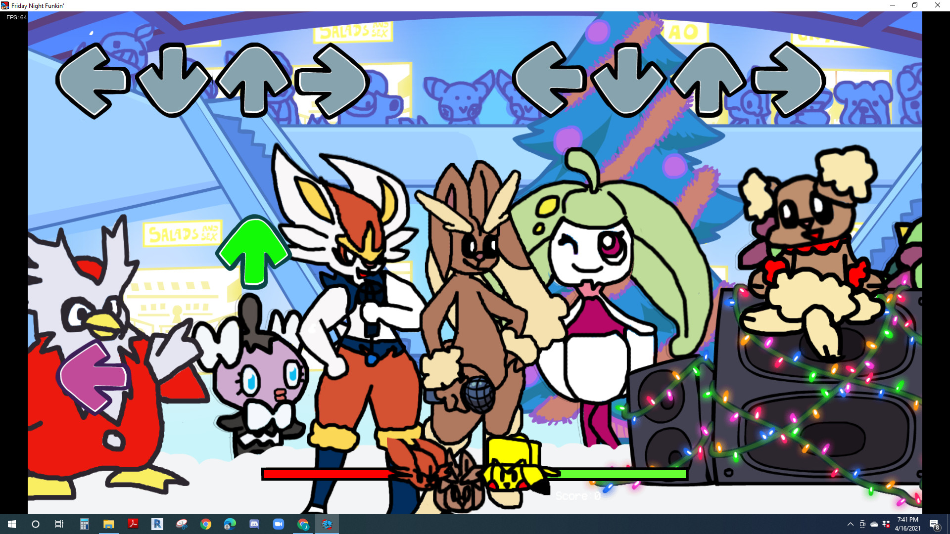 Poke'Mon Reskin Mod Mod for Friday Night Funkin' | FNF Mods