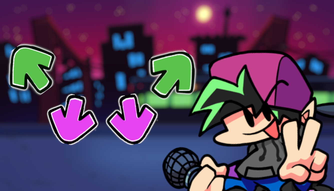 Character-palette-based noteskin pack Mod for Friday Night Funkin ...