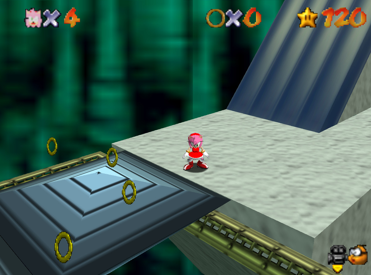 Amy Rose 64 JP Mod for Super Mario 64 | SM64 Mods