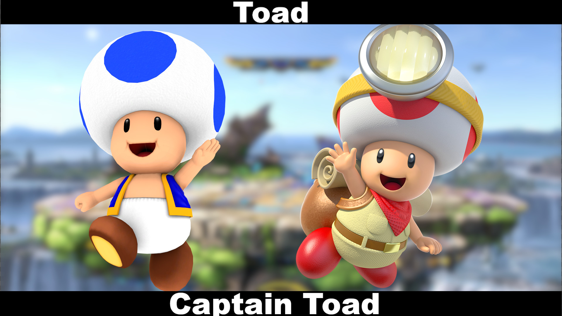 Toad + Captain Toad Mod for Super Smash Bros. Ultimate | SSBU Mods