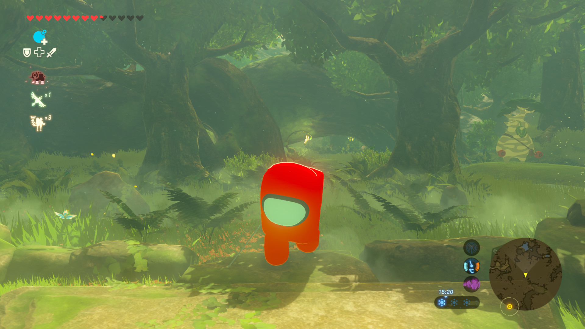 Amogus Link Mod for The Legend of Zelda: Breath of the Wild (WiiU ...