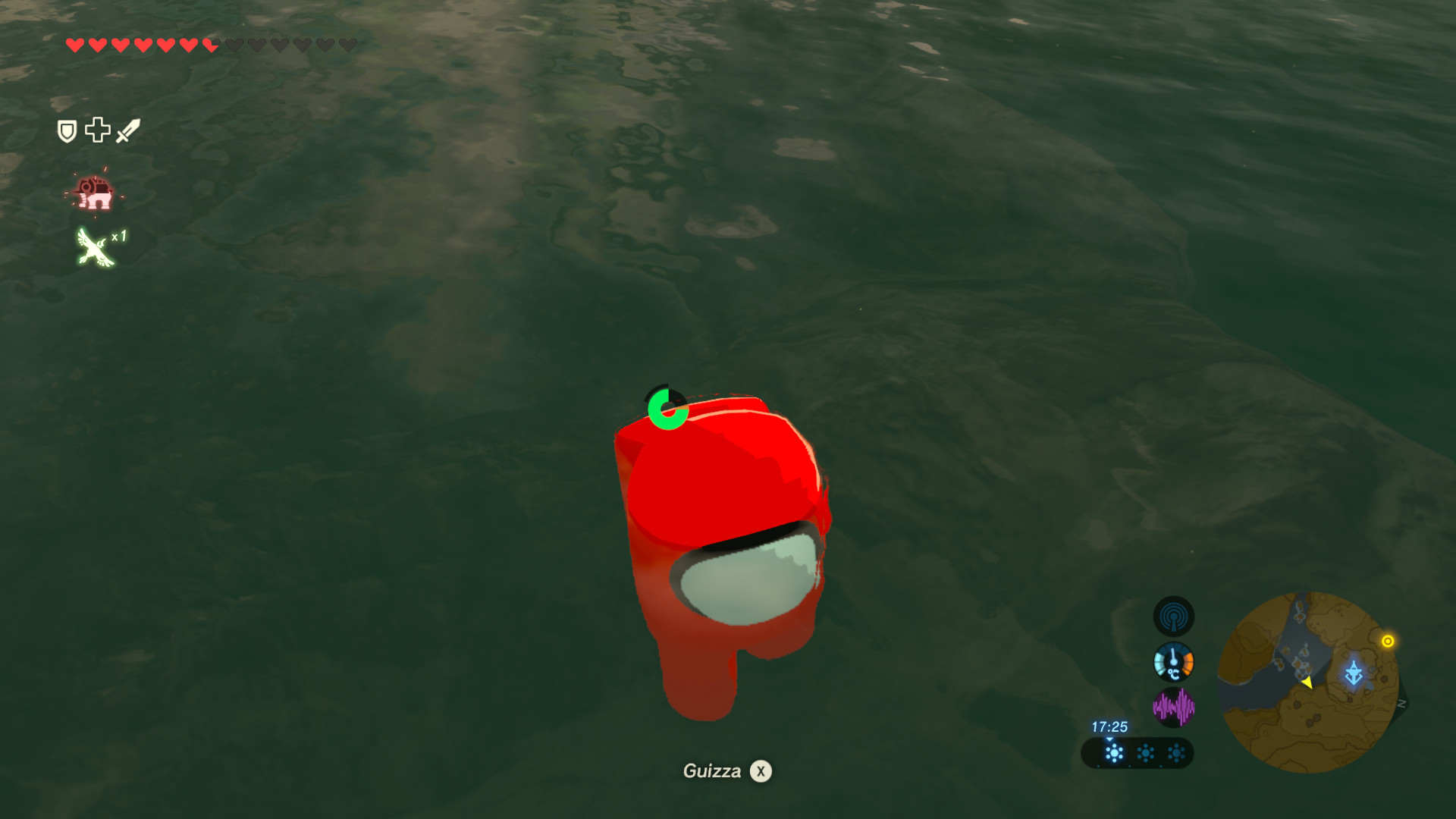 Amogus Link Mod for The Legend of Zelda: Breath of the Wild (WiiU ...