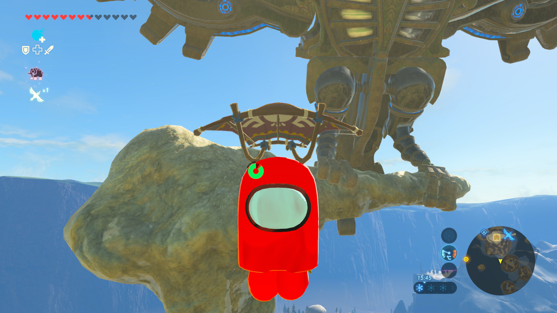 Amogus Link Mod for The Legend of Zelda: Breath of the Wild (WiiU ...