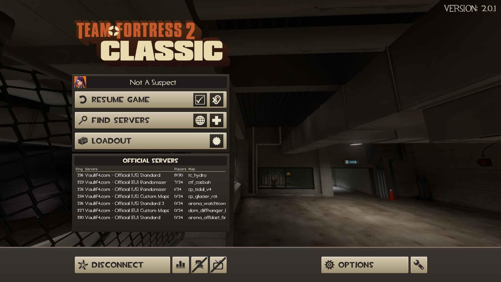 Alternative main menu Mod for Team Fortress 2 Classic | TF2Classic Mods