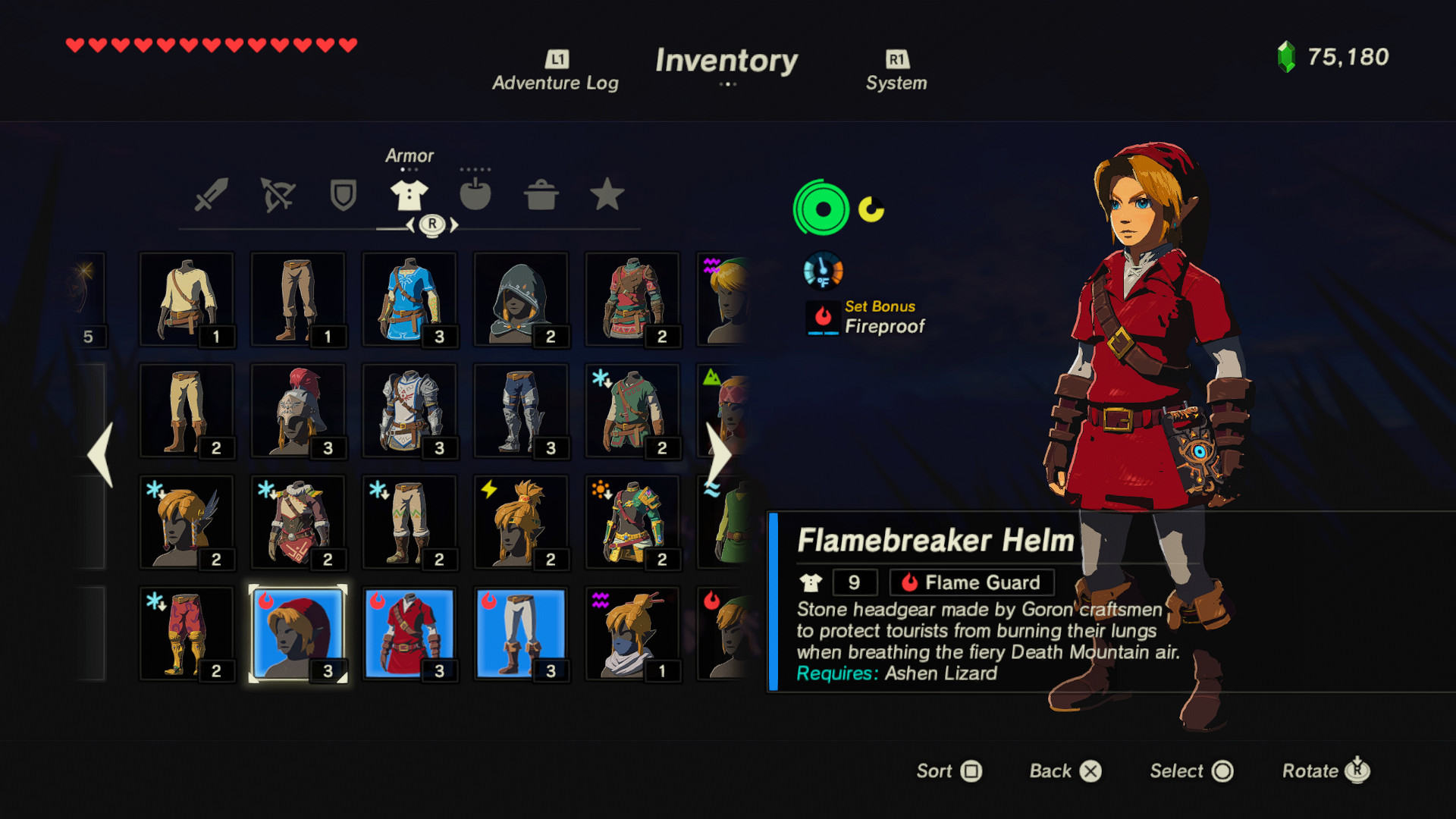 Goron Tunic over Flamebreaker (Plus Standalone) Mod for The Legend of ...