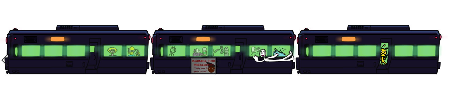 Newgrounds Train! Mod for Friday Night Funkin' | FNF Mods