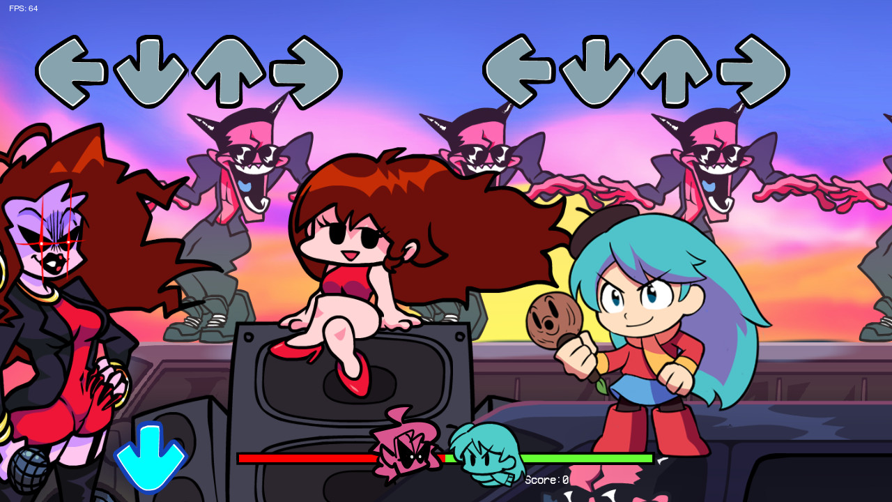 Hilda mod 2.0(over BF) Mod for Friday Night Funkin' | FNF Mods