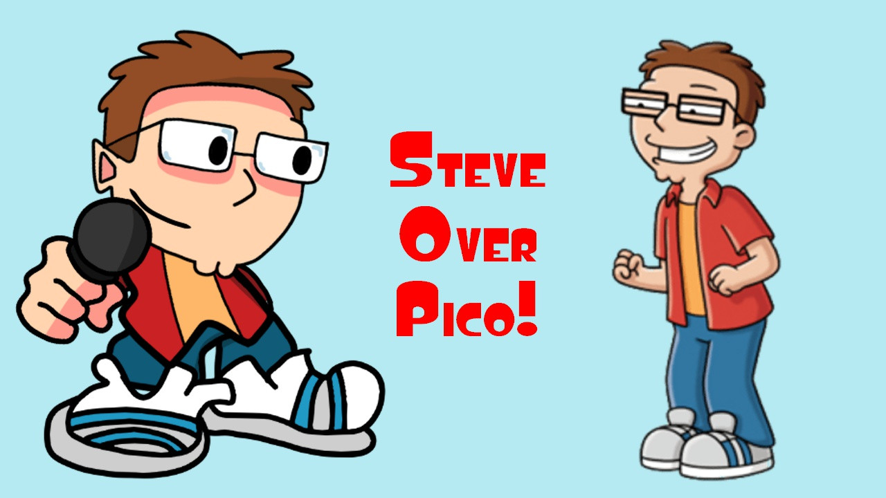 Steve Smith over Pico Mod for Friday Night Funkin' | FNF Mods