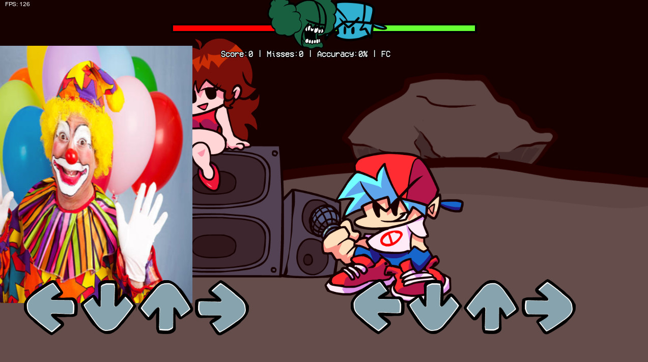 Tricky But He Is A Actual Clown Mod for Friday Night Funkin' | FNF Mods