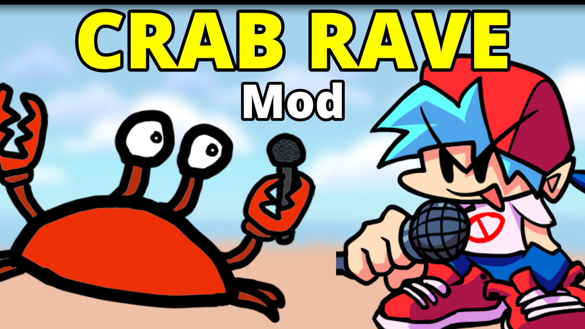 FNF Crab Rave mod (Over Bopeebo) Mod for Friday Night Funkin' | FNF Mods