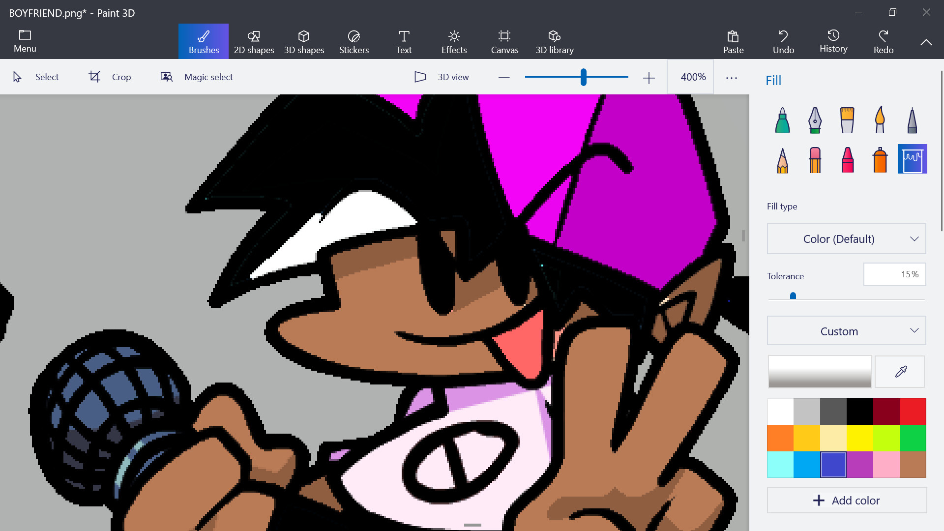 Black Boyfriend(includes dialog) Mod for Friday Night Funkin' | FNF Mods