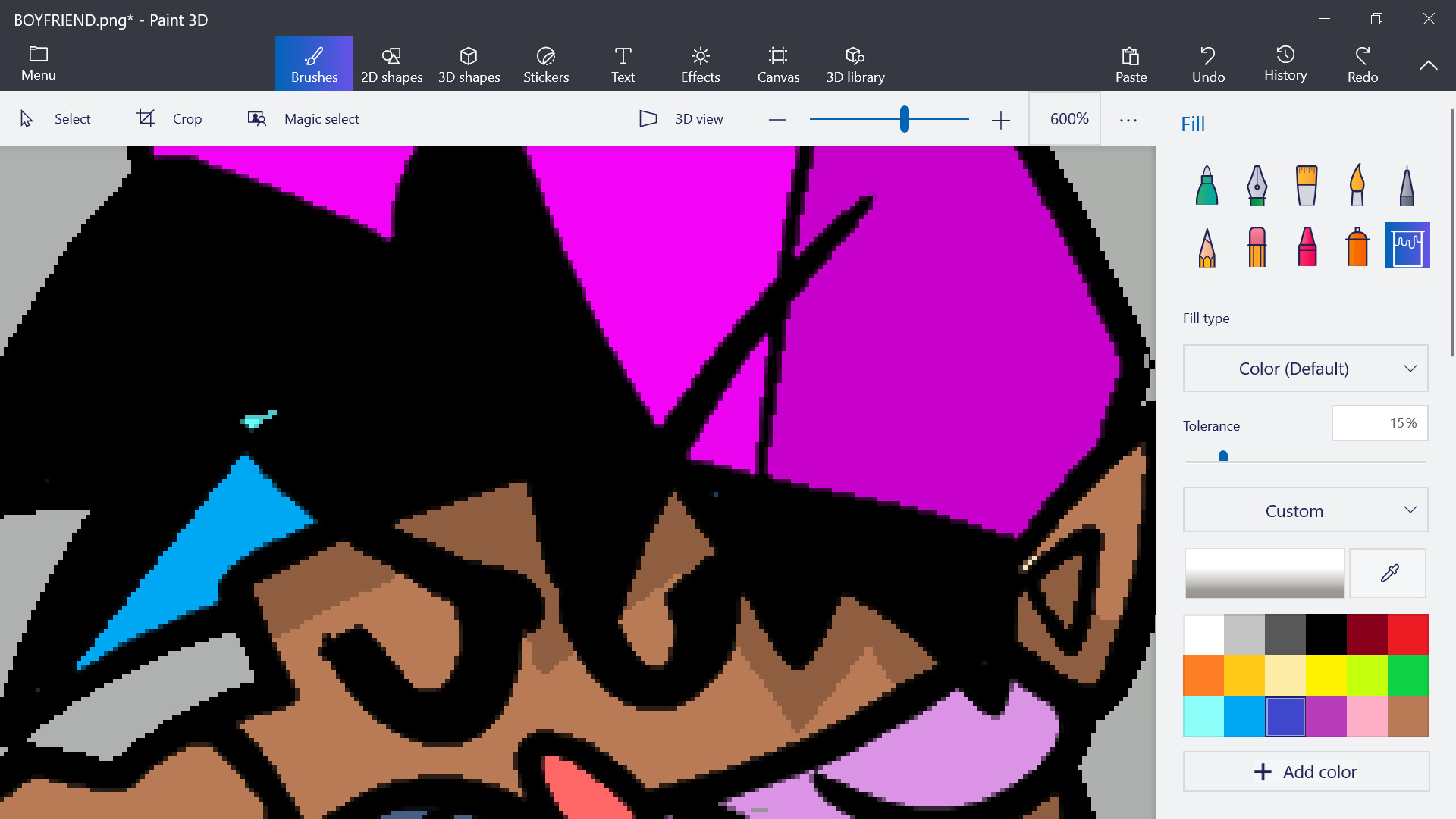 Black Boyfriend(includes dialog) Mod for Friday Night Funkin' | FNF Mods