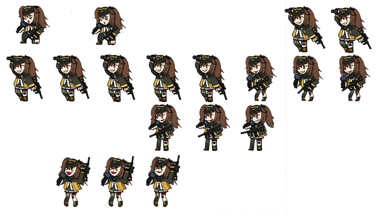 UMP9 over Pico [Friday Night Funkin'] [Mods]