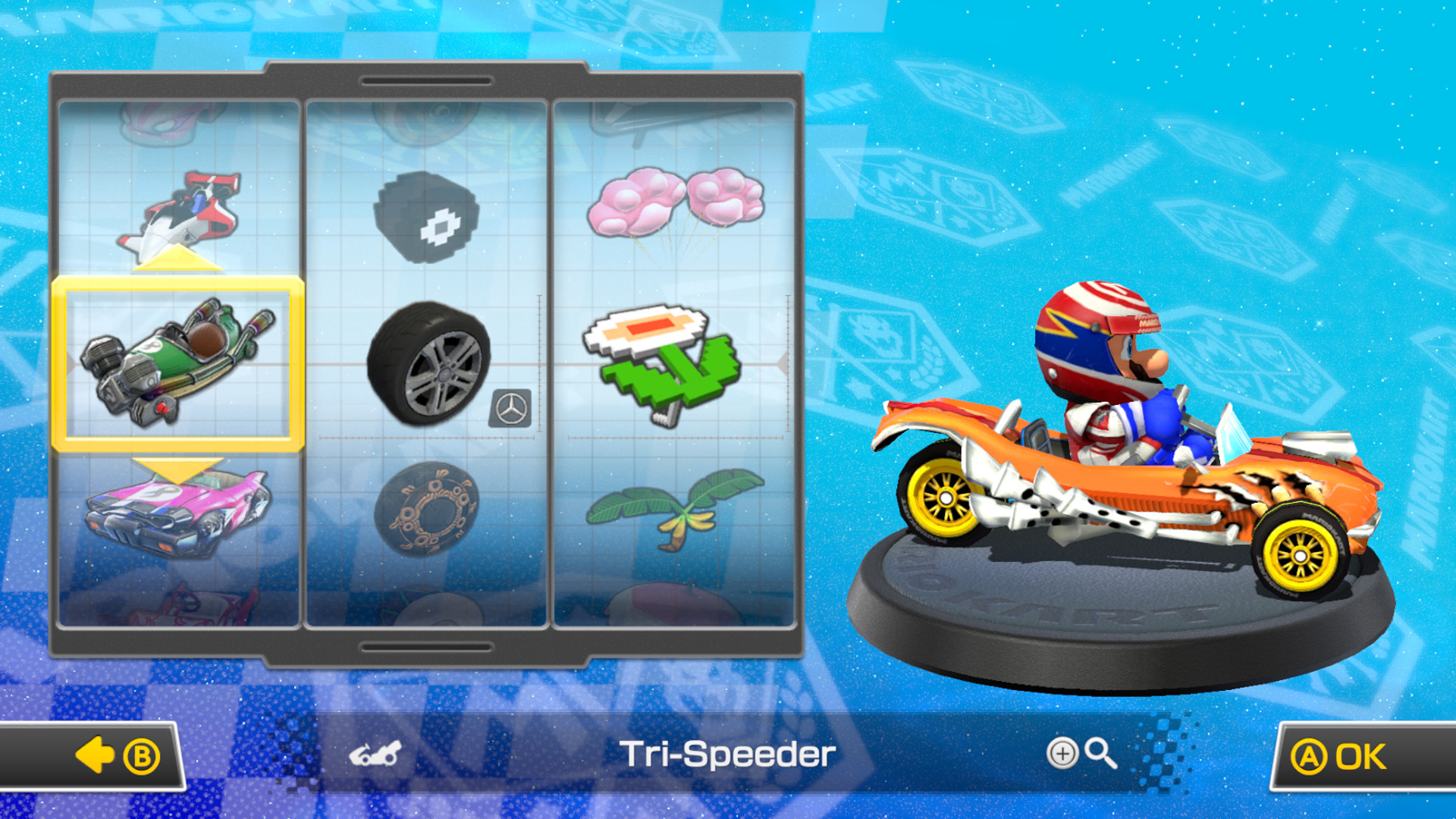 Standard Wii Tires from MKT Mod for Mario Kart 8 Deluxe | MK8D Mods