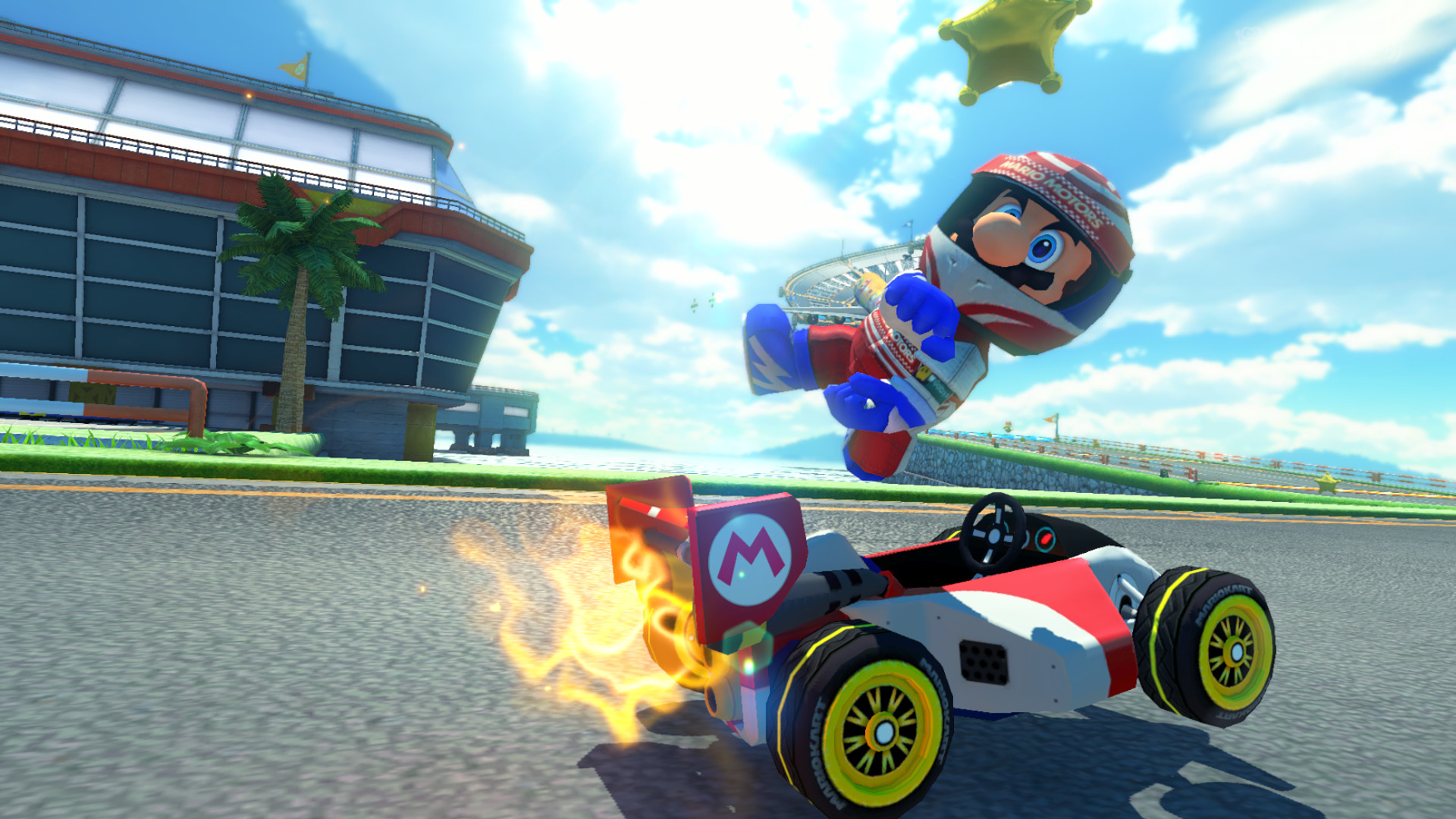 Mario Racing from MKT Mod for Mario Kart 8 Deluxe | MK8D Mods