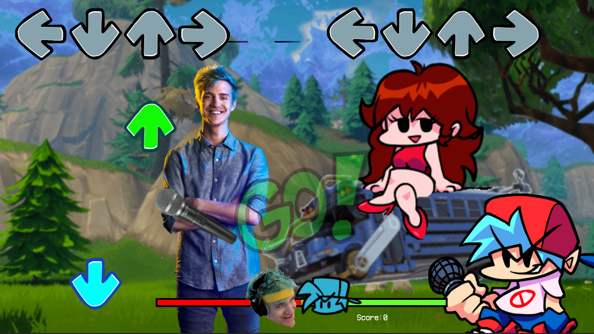 Versus Ninja Mod for Friday Night Funkin' | FNF Mods