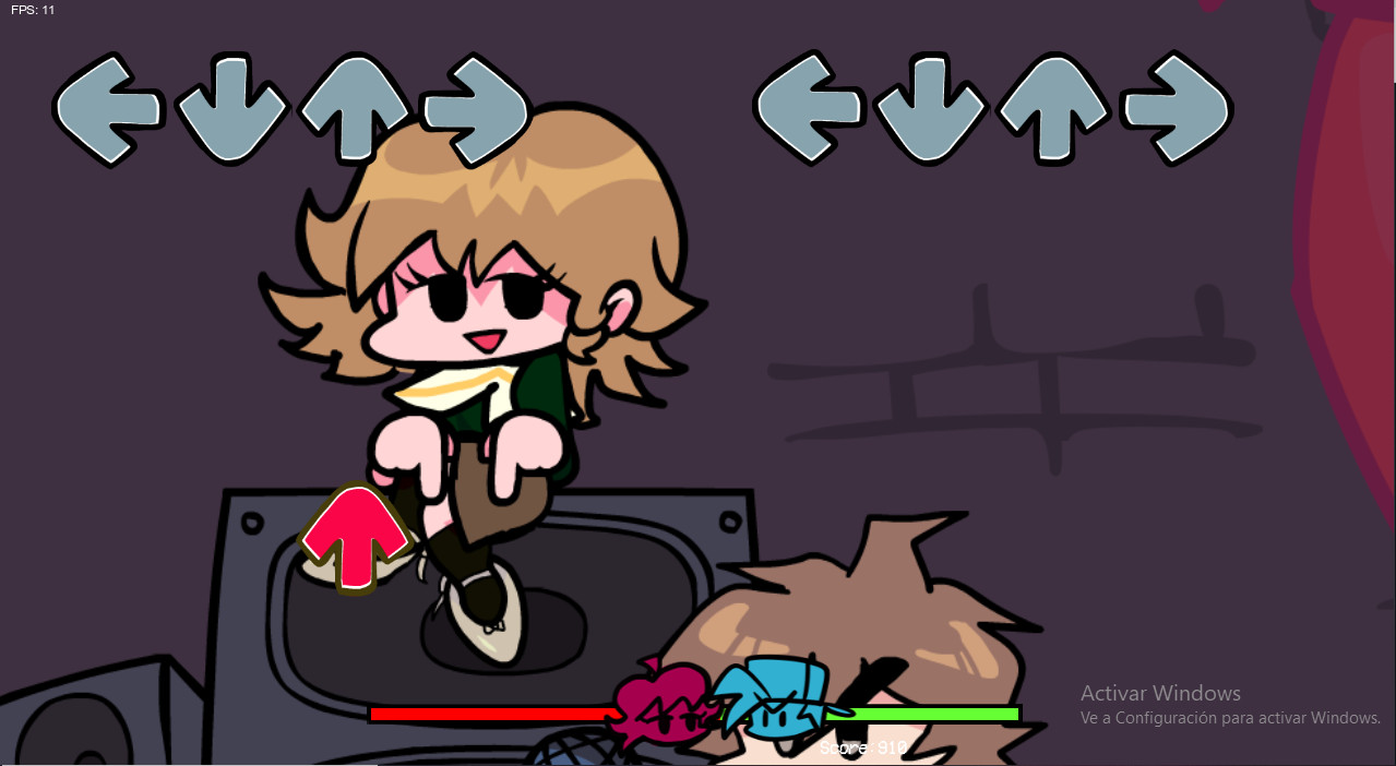 Ibuki Chihiro and Sonia over Girlfriend Mod for Friday Night Funkin ...