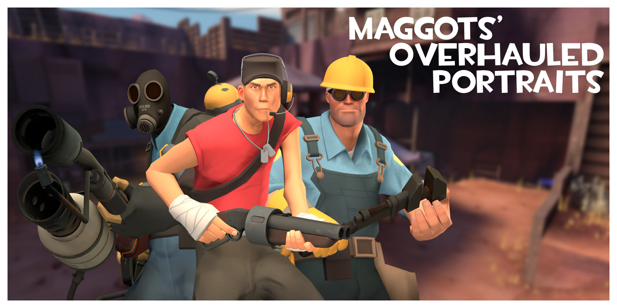 Maggots' Overhauled Portaits (MOP) [Team Fortress 2] [Mods]