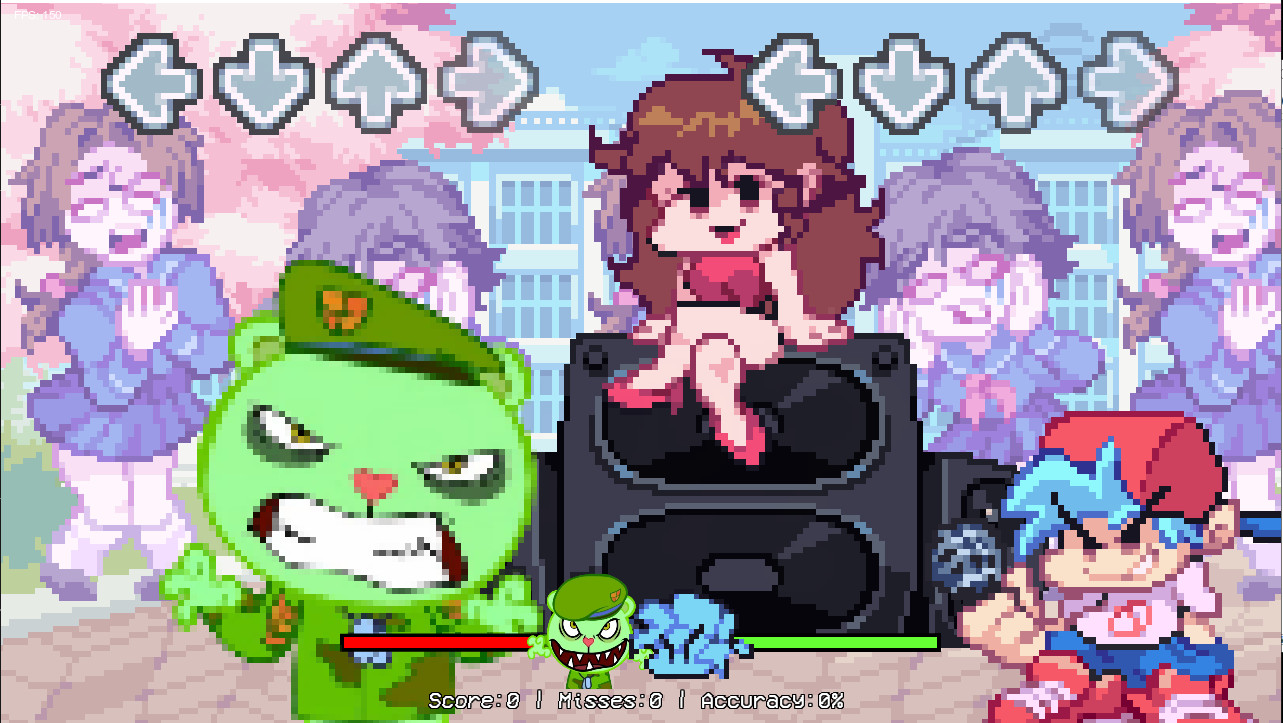 Flippy HTF Over Week 6 Mod for Friday Night Funkin' | FNF Mods