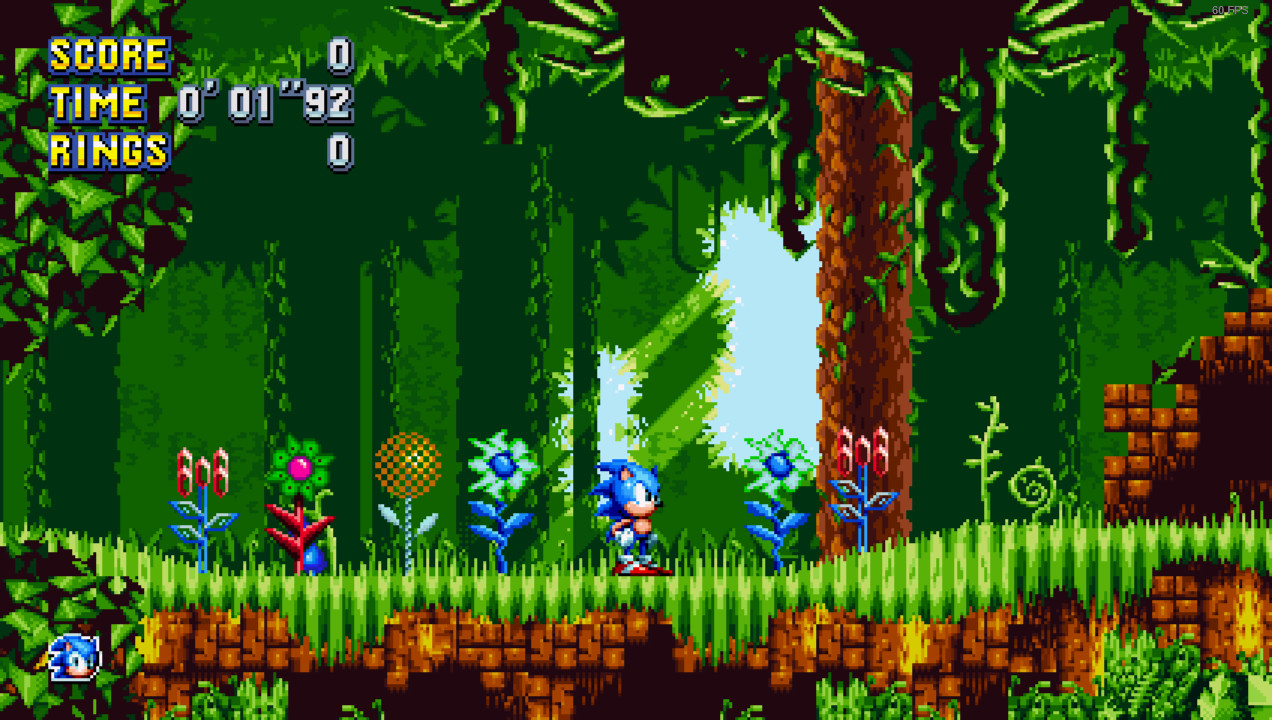 Sonic CD Flowers Replace Animals Mod for Sonic Mania | SM Mods