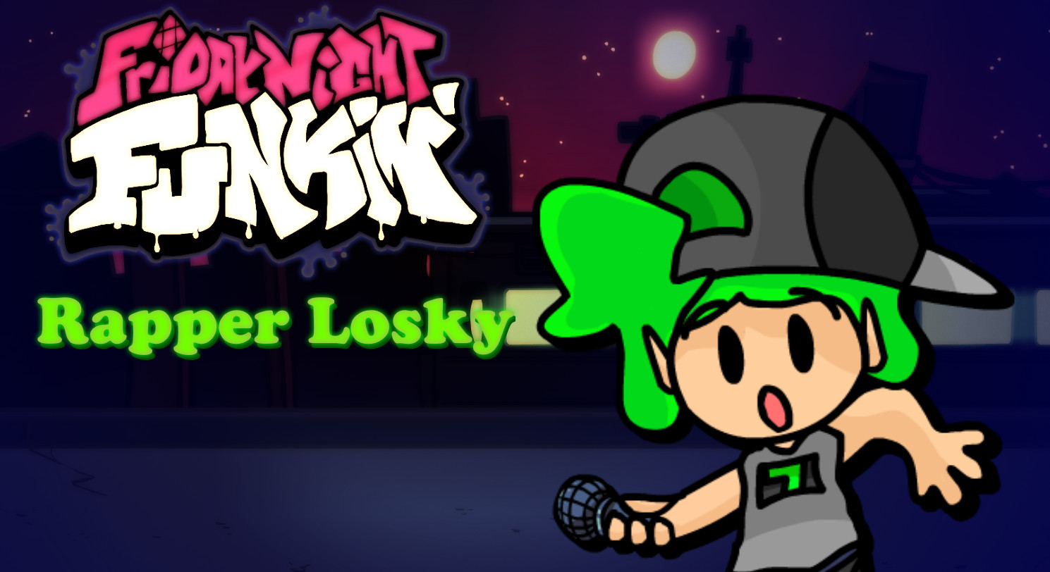 Playable Rapper Losky Mod for Friday Night Funkin' | FNF Mods