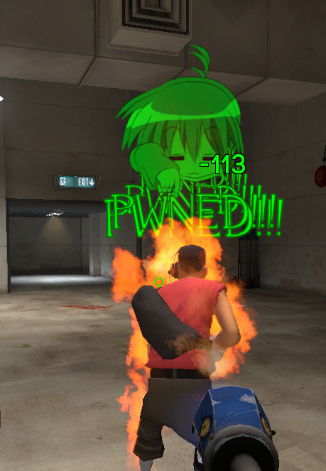 Updated Konata Critical Hit Icon Mod for Team Fortress 2 | TF2 Mods