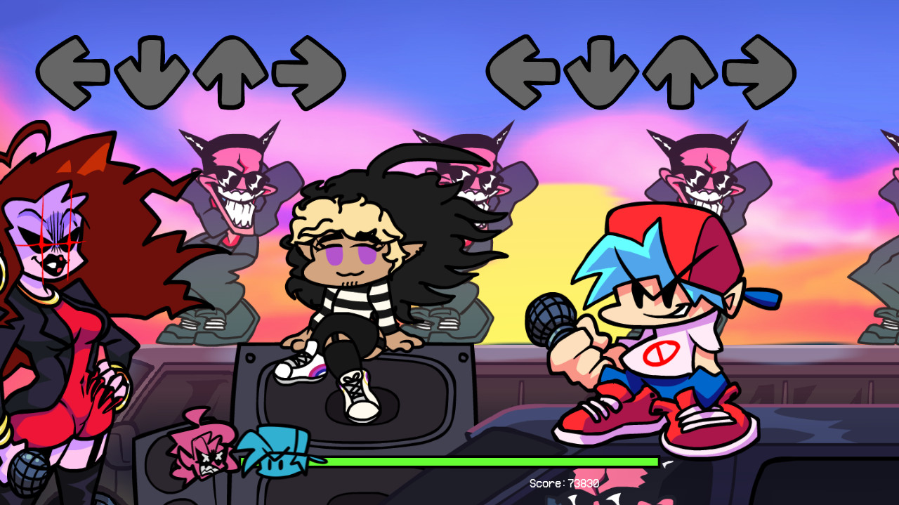 Peakek Girlfriend Mod for Friday Night Funkin' | FNF Mods