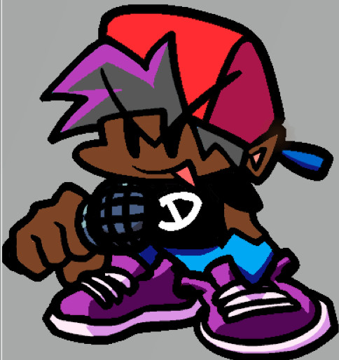 Simple Boyfriend Reskin Mod for Friday Night Funkin' | FNF Mods