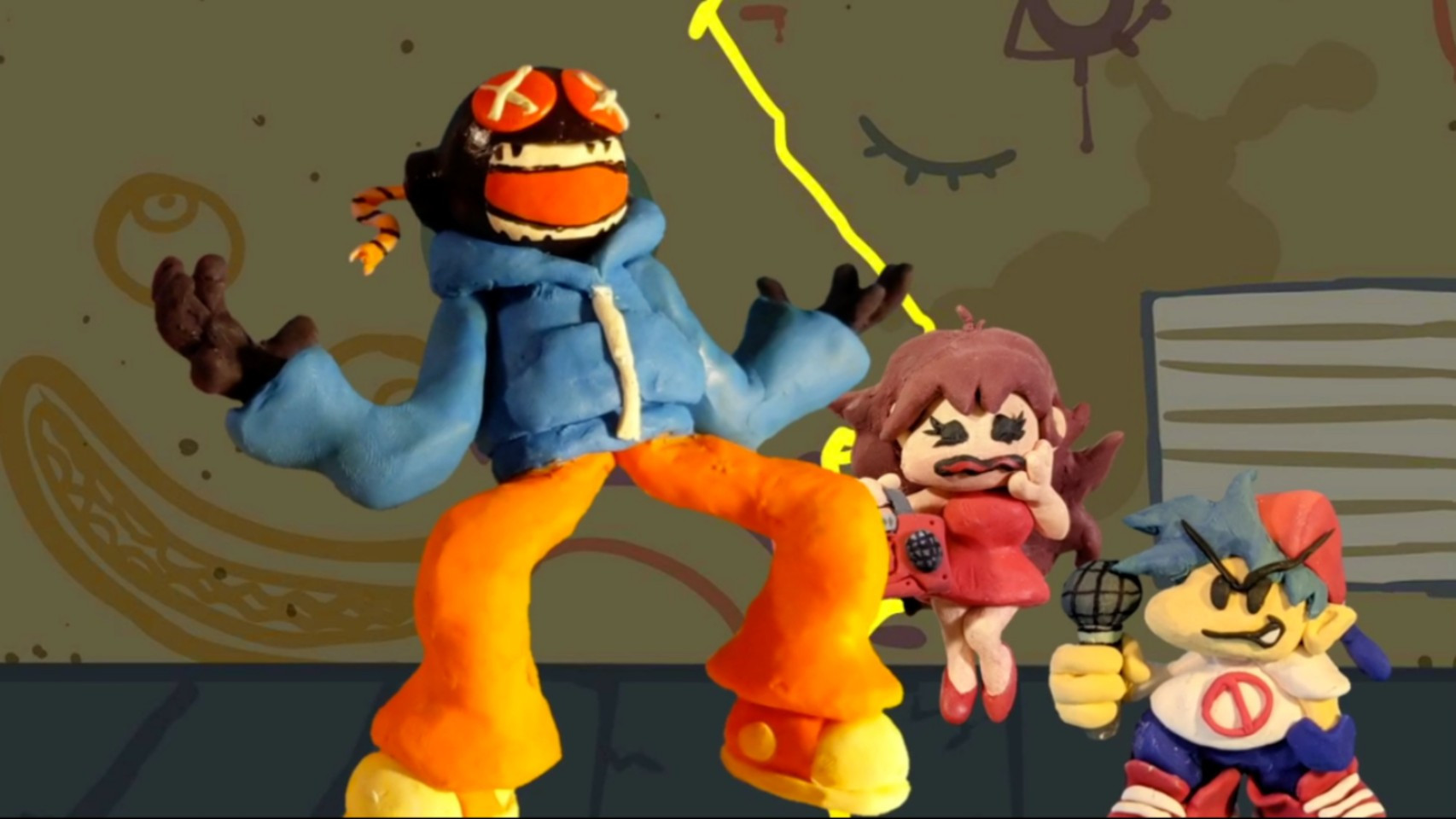 Clay Whitty playable (Multiplayer only) [Friday Night Funkin'] [Mods]