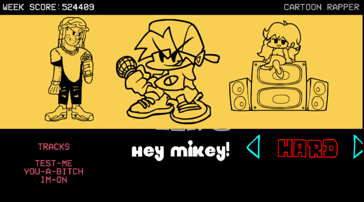 Hey Mikey! Full Week Mod for Friday Night Funkin' | FNF Mods