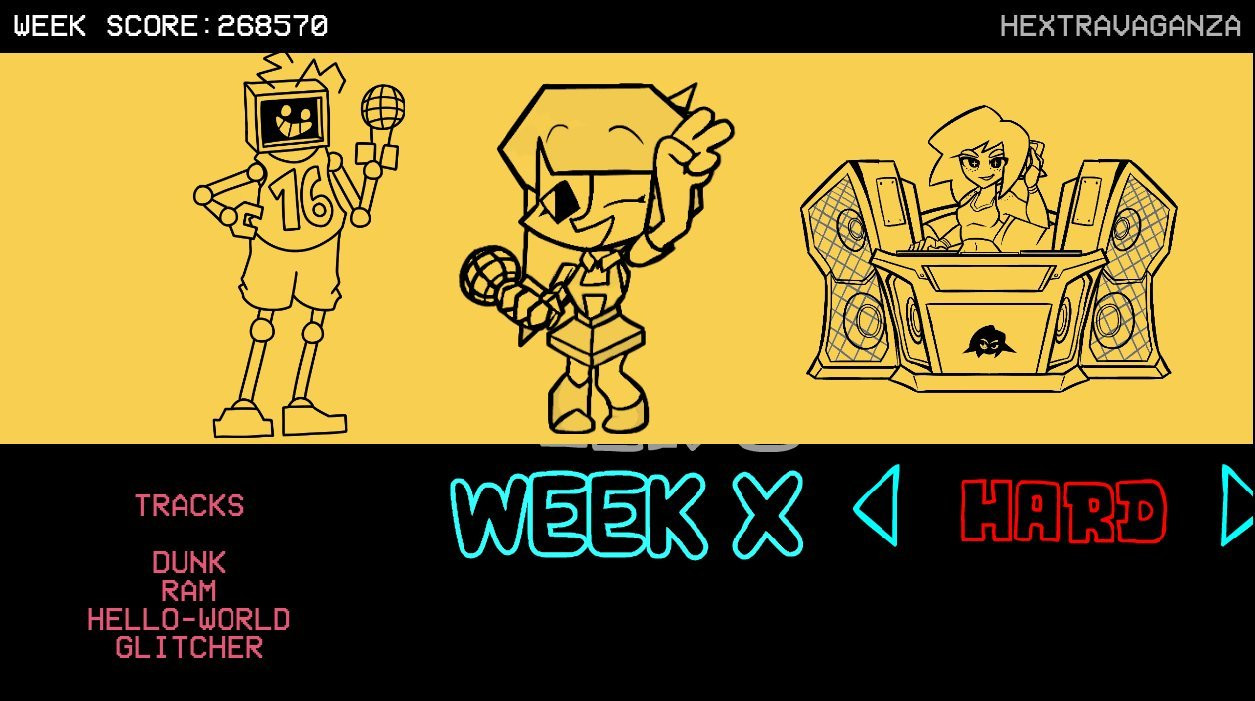 Funkin' with Hex, Dalia and Ena! Mod for Friday Night Funkin' | FNF Mods