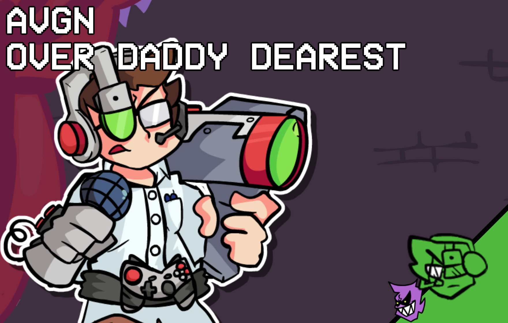 AVGN over Daddy Dearest [Friday Night Funkin'] [Mods]