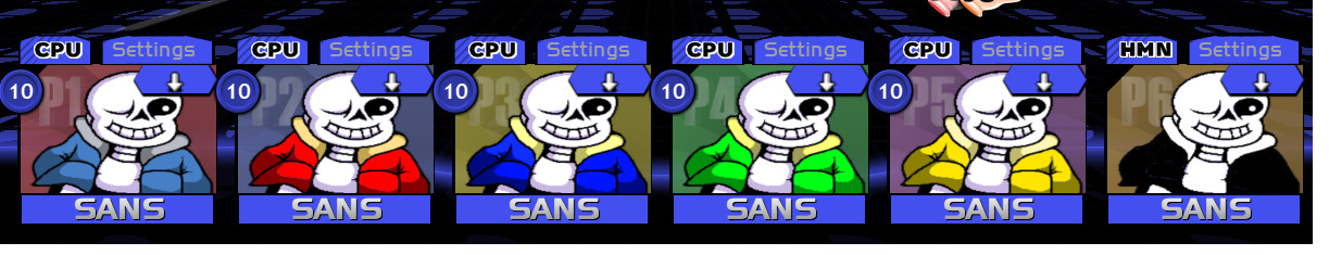 New Sans GFX (RoA GFX) Mod for Super Smash Bros. Crusade | SSBC Mods
