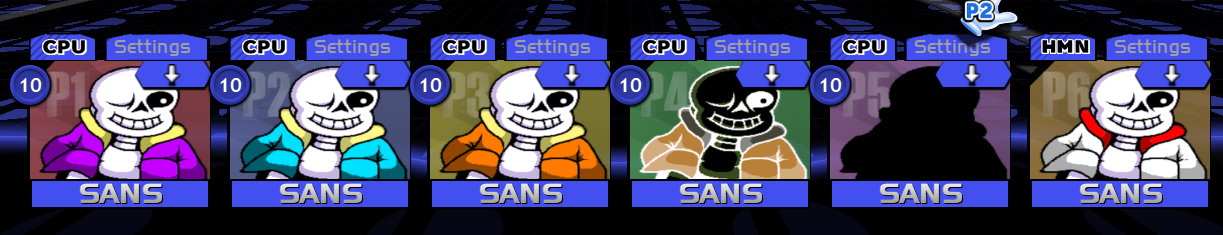 New Sans GFX (RoA GFX) Mod for Super Smash Bros. Crusade | SSBC Mods