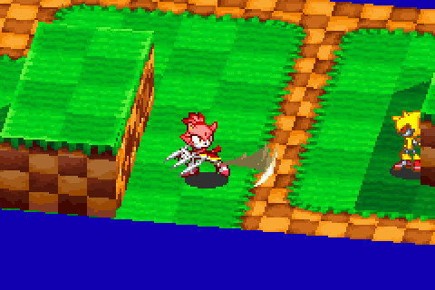 Burning Blaze over Rouge Mod for Sonic Battle | SB Mods