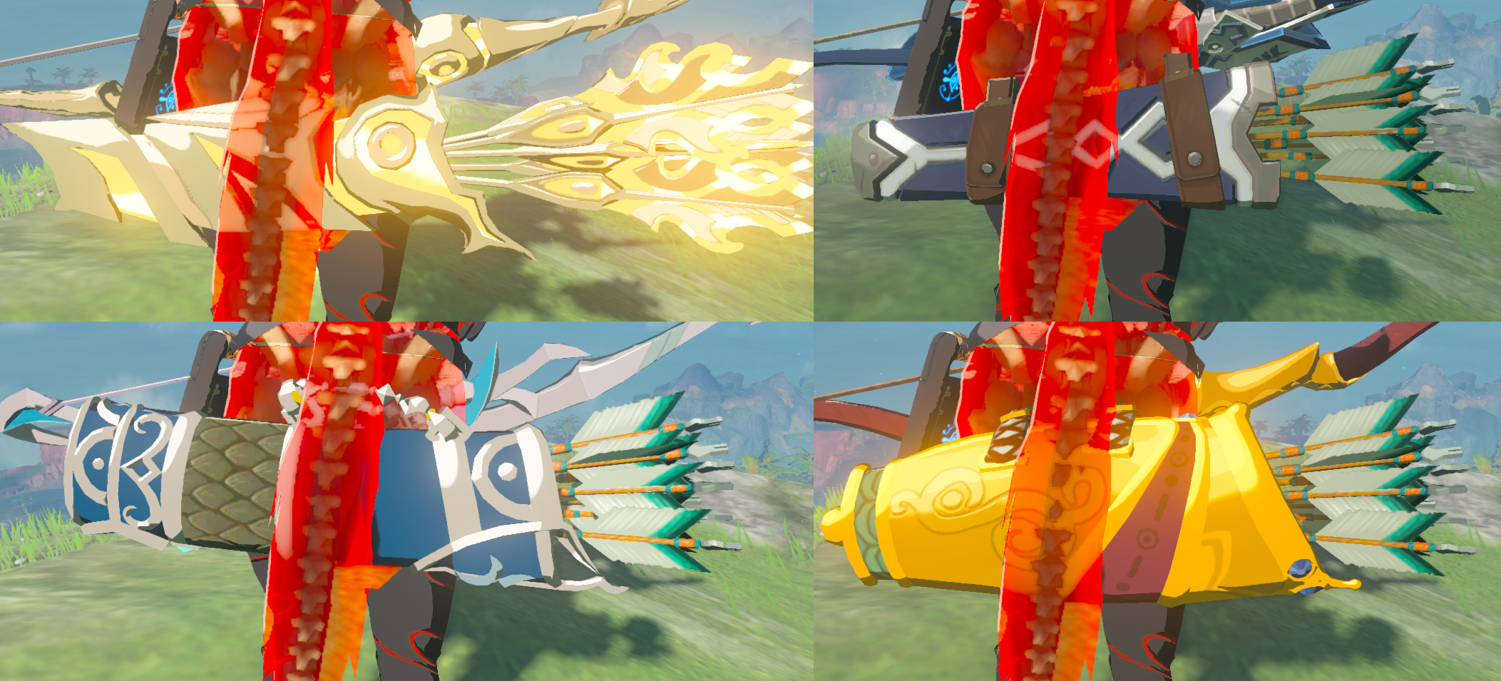 Unique Quivers Mod for The Legend of Zelda: Breath of the Wild (WiiU ...