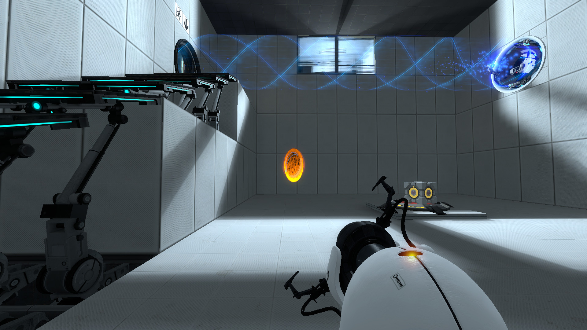 Clean Portal Gun (SINGLEPLAYER VMODEL ONLY) Mod for Portal 2 | P2 Mods
